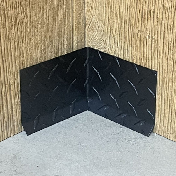 Aluminum Baseboard Inside Corner Blocks | Tread-Ware